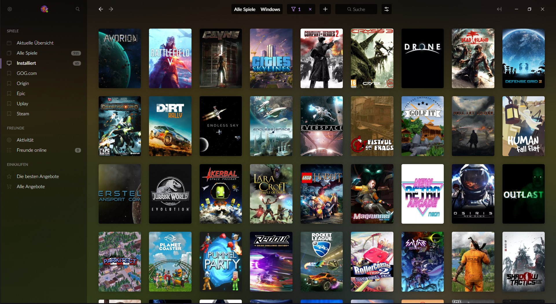 GOG Galaxy 2.0 - ein Launcher für (fast) Alles » |FaL|*Fraggers aus ...
